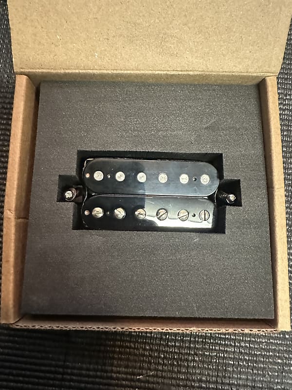 Gibson 498T "Hot Alnico" Treble Humbucker Pickup Double Black | Reverb