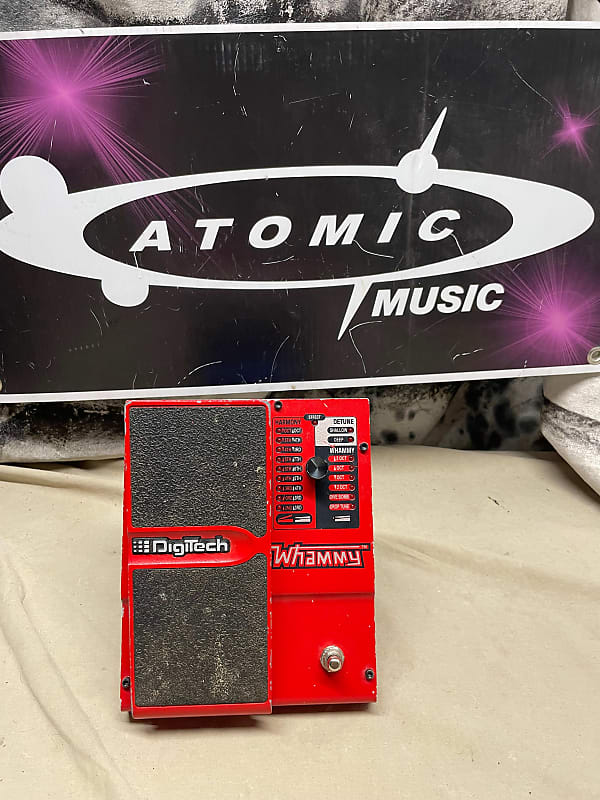 DigiTech Whammy 4 Pitch Shifter Octave Harmonizer Pedal - Red | Reverb