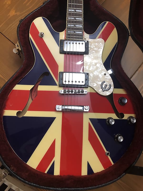 Epiphone Noel Gallagher Supernova 2000 Union Jack | Reverb