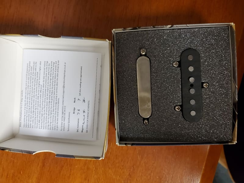 Bare Knuckle Brown Sugar Telecaster Pickup Set Neck Bridge | Reverb