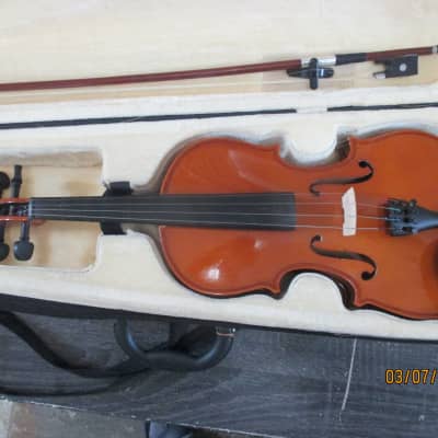 Green electric violin | Reverb