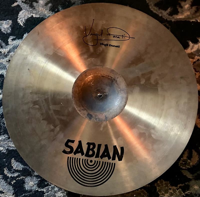 Sabian 19" Signature Virgil Donati Saturation Crash Cymbal | Reverb