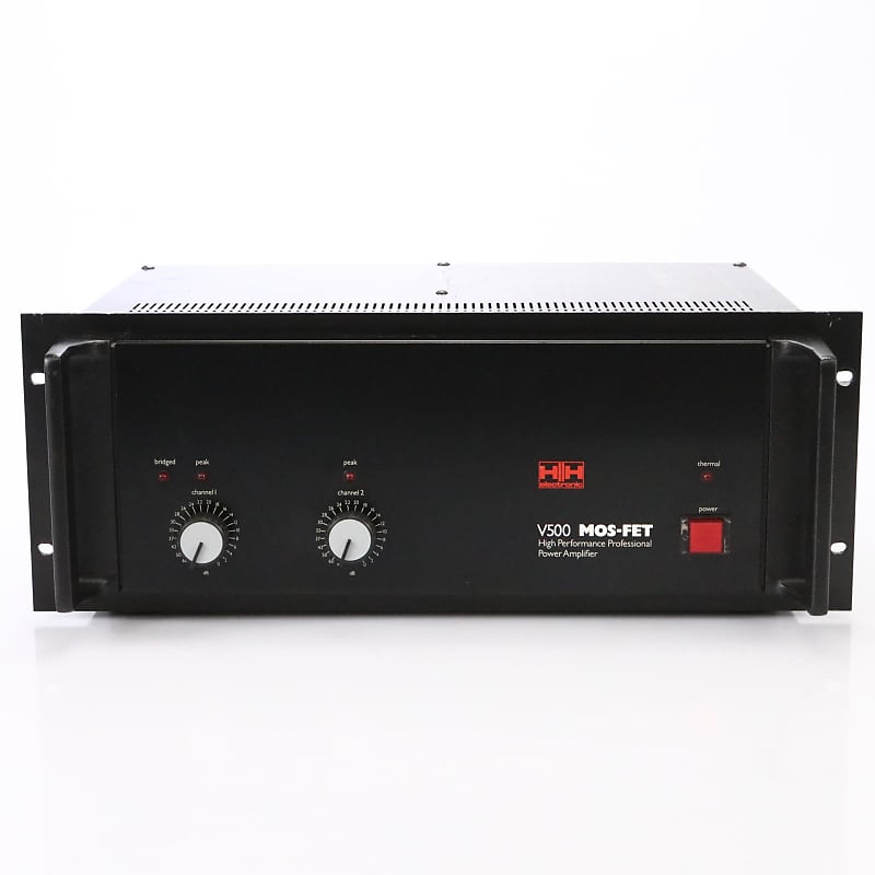 HH Electronics V500 Mos-FET Professional Power Amplifier | Reverb