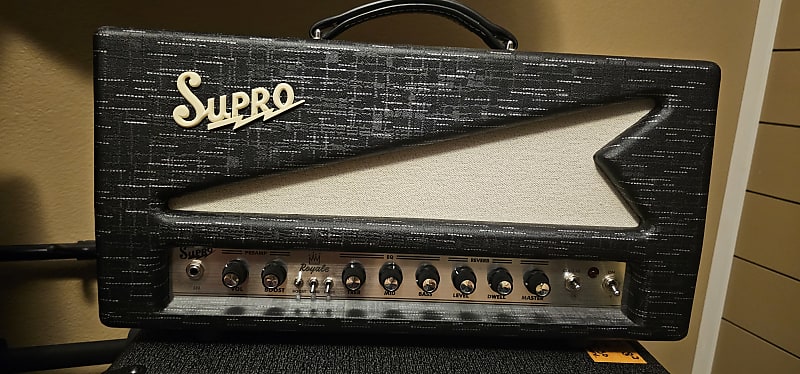 Supro 1932R Royale 50-Watt Head 2021 - Present - Black | Reverb