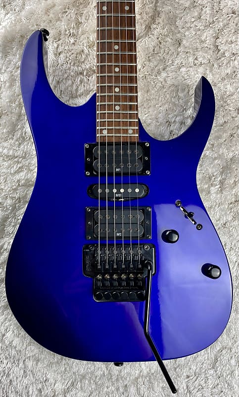 Used Ibanez RG470 Jewel Blue MIK 1995 w/Hard Case | Reverb