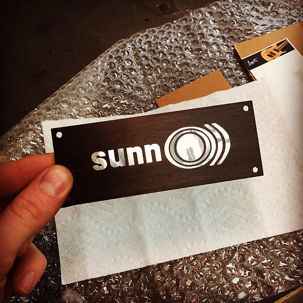 Sunn badge/nameplate reproduction | Reverb