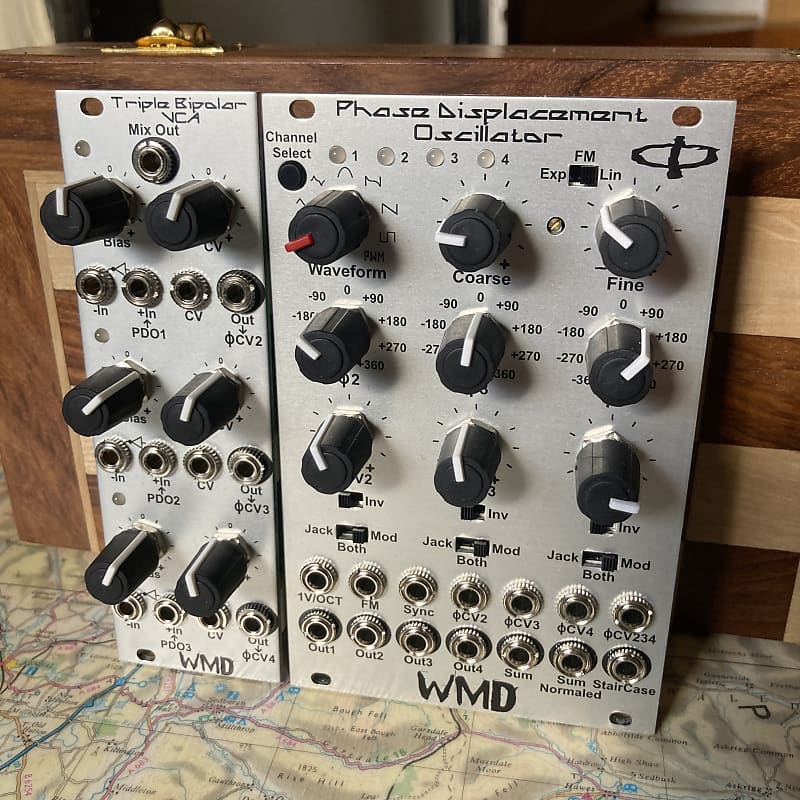 WMD Phase Displacement Oscillator PDO mkII & Triple Bipolar | Reverb