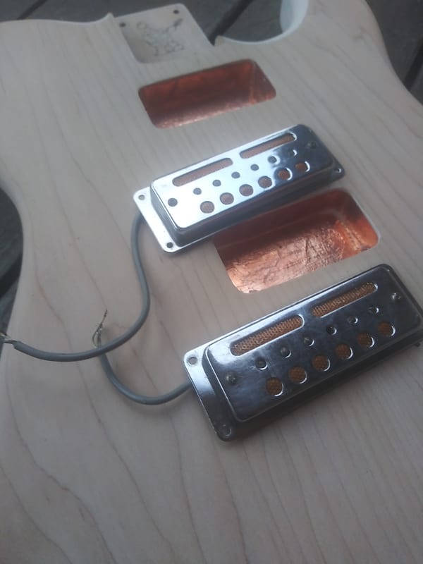 2 Teisco Goldfoil pickups 1960s (bridge and neck) | Reverb