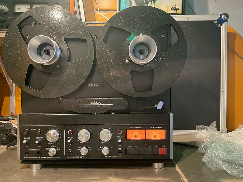 Studer Revox B77 MKII 90s - black | Reverb
