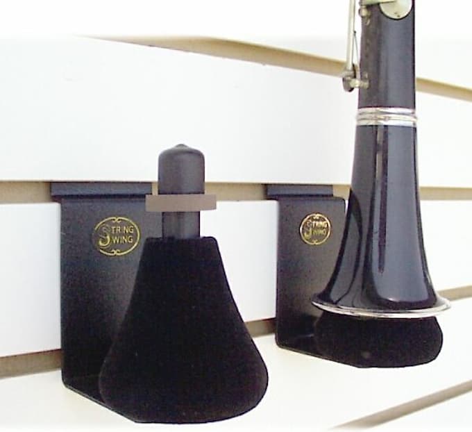String Swing Slatwall BHH13-3 Clarinet Holder 2019 Black | Reverb