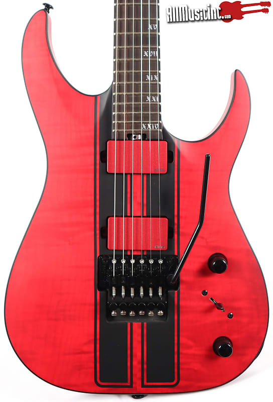 Schecter Banshee GT FR Satin Trans Red Electric Guitar | Reverb