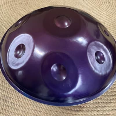 MSG 9 Note F Major Scale hand pan Purple | Reverb