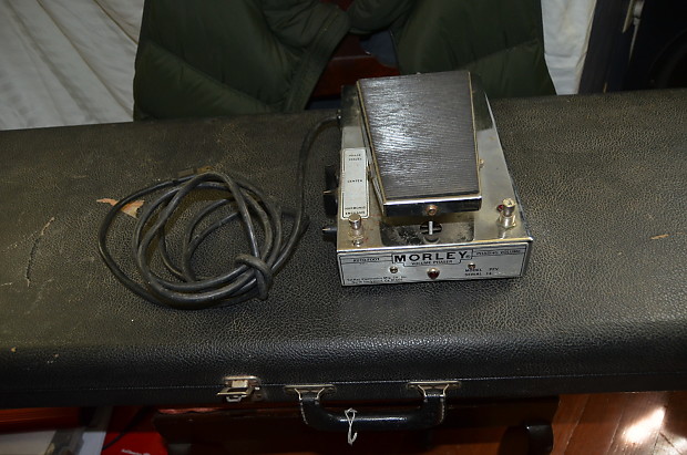 Morley volume phaser pedal 1970's chrome | Reverb