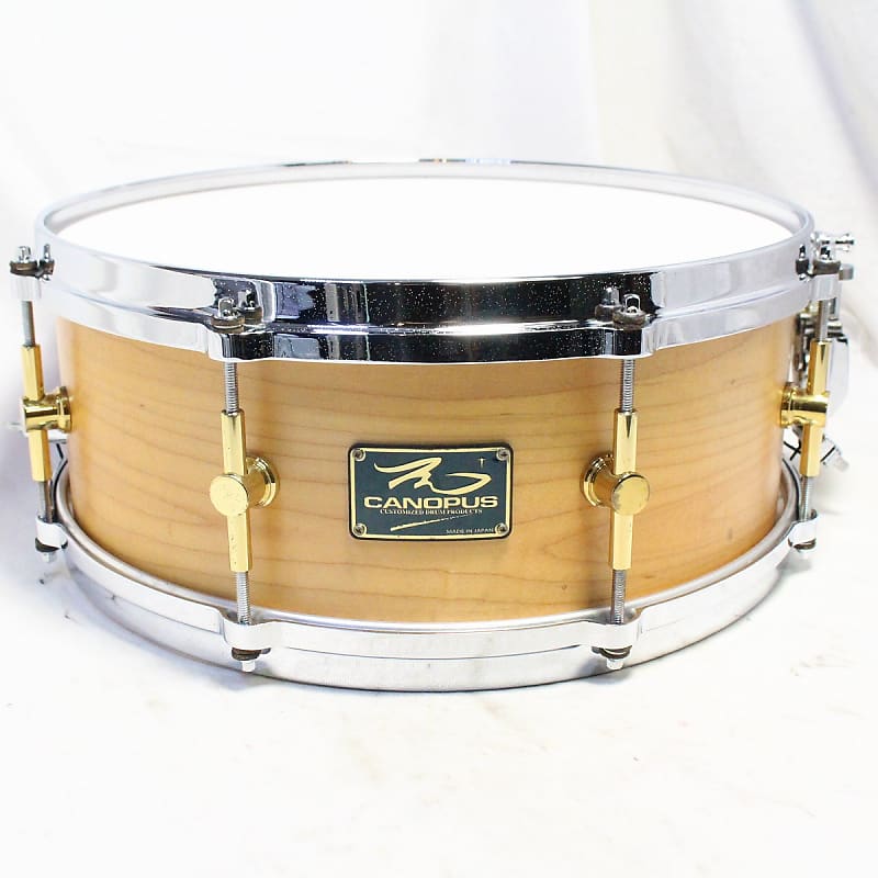 CANOPUS MO-1455 14x5.5 Canopus Maple Snare Drum [07/16] | Reverb