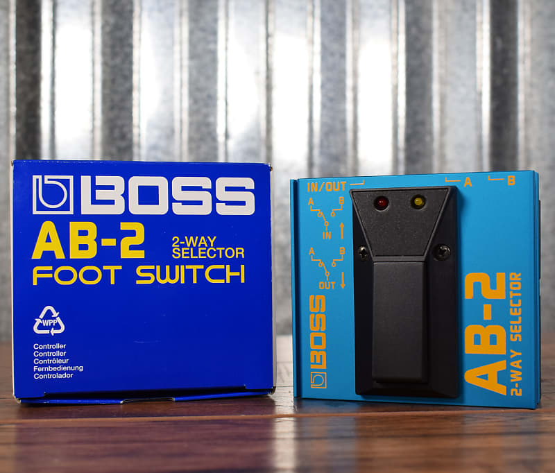 Boss AB-2 A/B Selector Switch Guitar Effect Pedal | Reverb