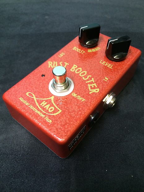HAO Rust Booster Hammered Rust | Reverb