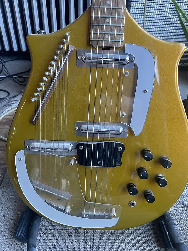 Agile Master Sitar 2010-2018 - Gold Metallic | Reverb