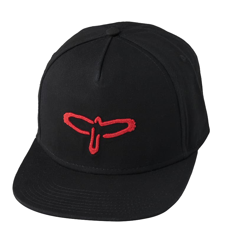 PRS Flat Bill Baseball Cap, PRS Bird Logo Red | Reverb