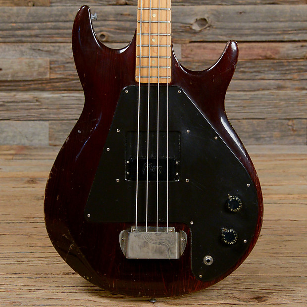 Gibson Grabber Bass Wine Red 1975 (s097) | Reverb