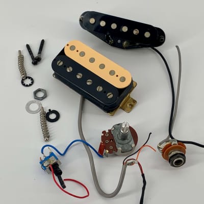 Kramer Zebra Humbucker & Single Coil Pickup + Toggle Switch | Reverb