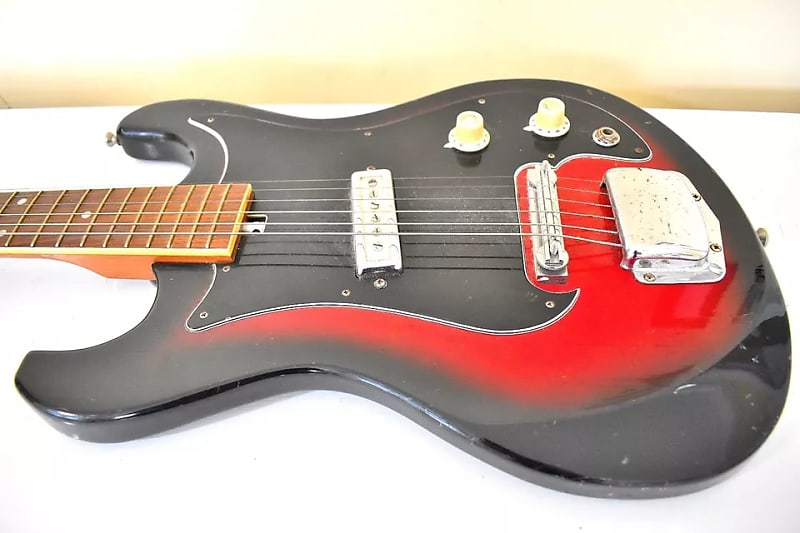 Teisco / Del Rey Unknown 60s - Sunburst - Red | Reverb