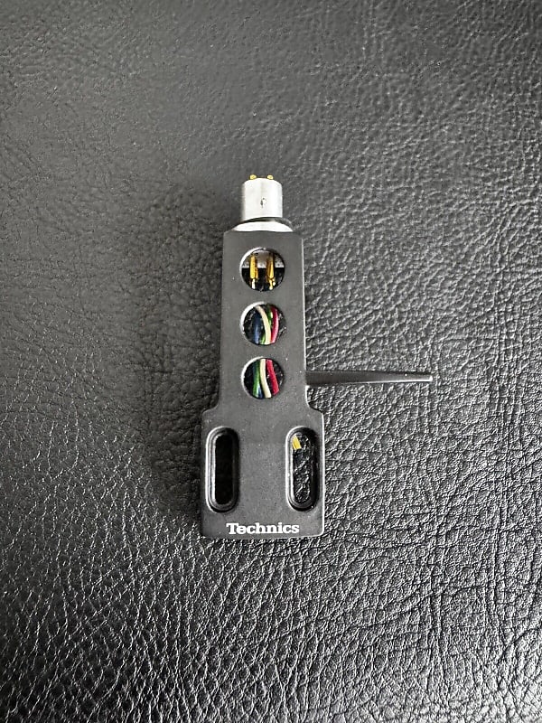 Technics Headshell SL-1200 / 1210 with gold plated lead wires | Reverb