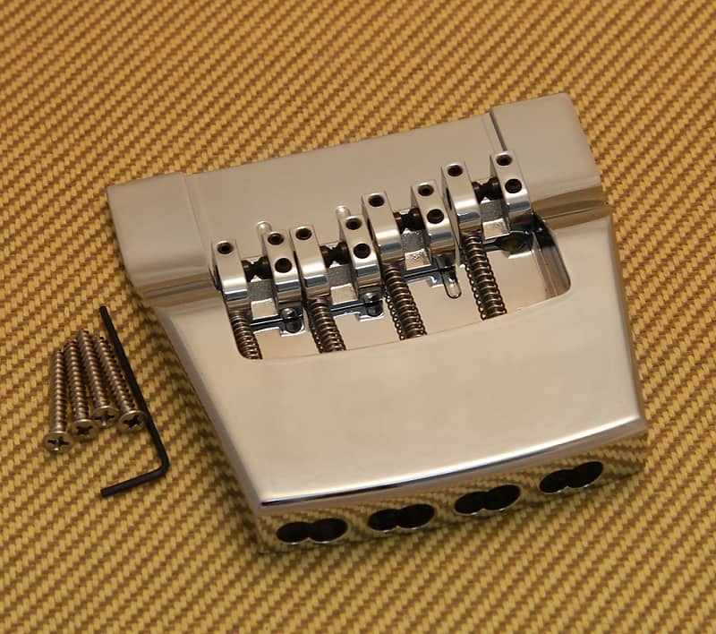 5RK400AC Hipshot Chrome Rickenbacker Ric Replacement Bass | Reverb