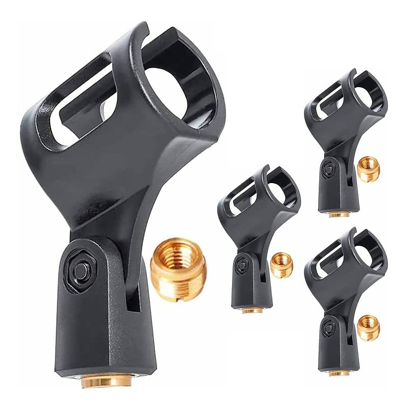 5 Core Microphone Holder 4 Pieces Universal Mic Clips with | Reverb