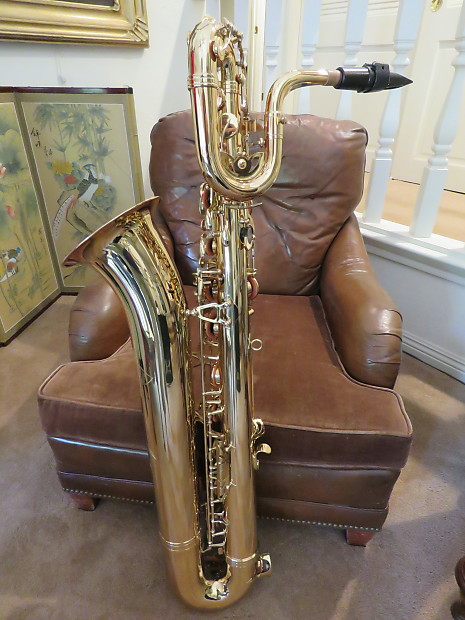 Unison Baritone Eb~ Bass Saxophone Low A to F# | Reverb