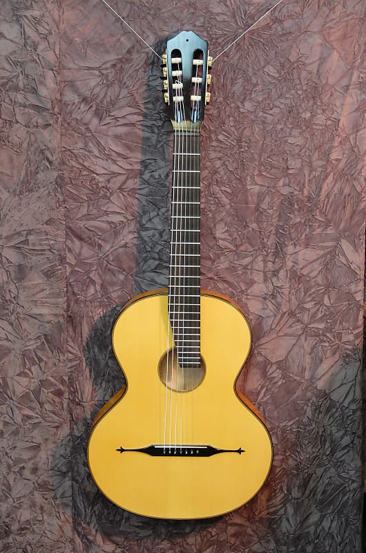 Handmade Tremblay 7 string Germanic/Viennese Guitar 2017 | Reverb