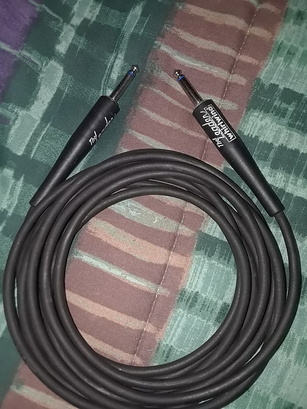 Whirlwind The Leader 15 Foot guitar Cable Black | Reverb