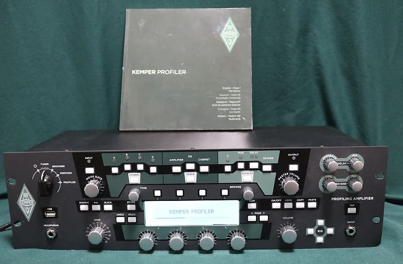 Kemper Profiler Rack Rackmount Profiling Amplifier Amp Head | Reverb