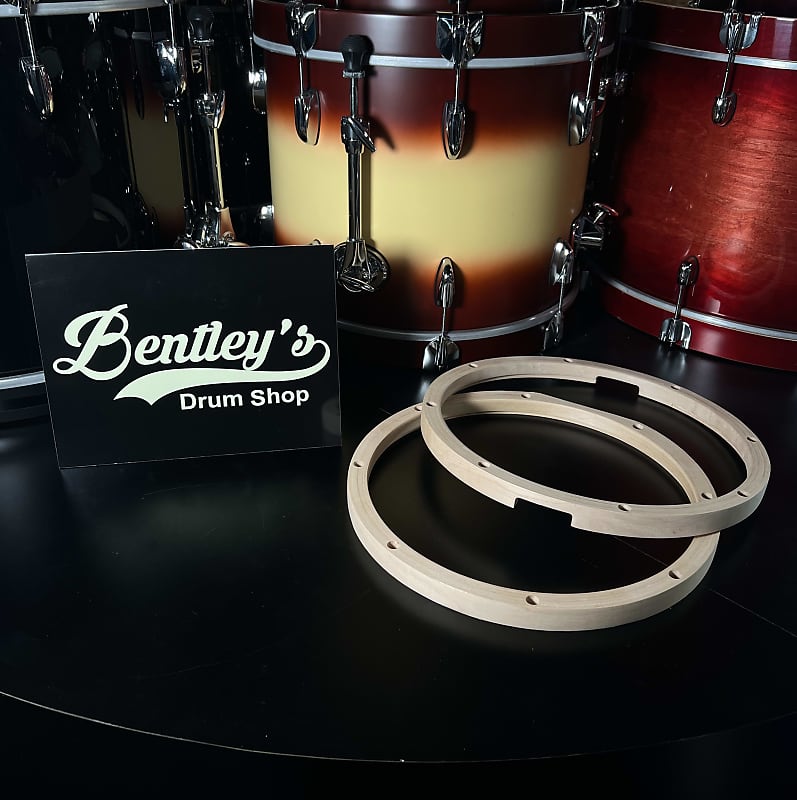 PDP 13" Wood Snare Drum Hoops Batter & Resonant sides (Rm 4) | Reverb