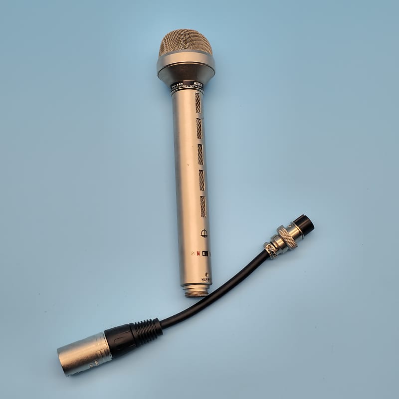 ☆Vintage 1960s Aiwa DM-68 Dynamic Microphone (AKG D19 | Reverb