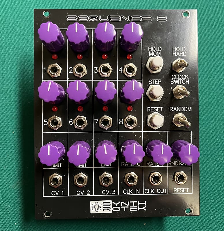 Synthrotek Sequence 8 2019 - Black/Violet | Reverb