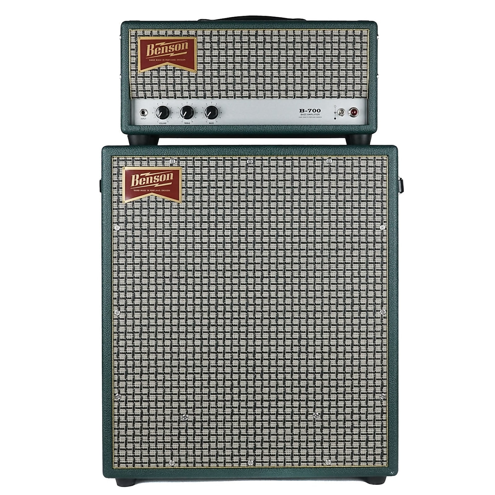 Benson Amps B700 700-Watt 1x15" Bass Amp Half Stack | Reverb