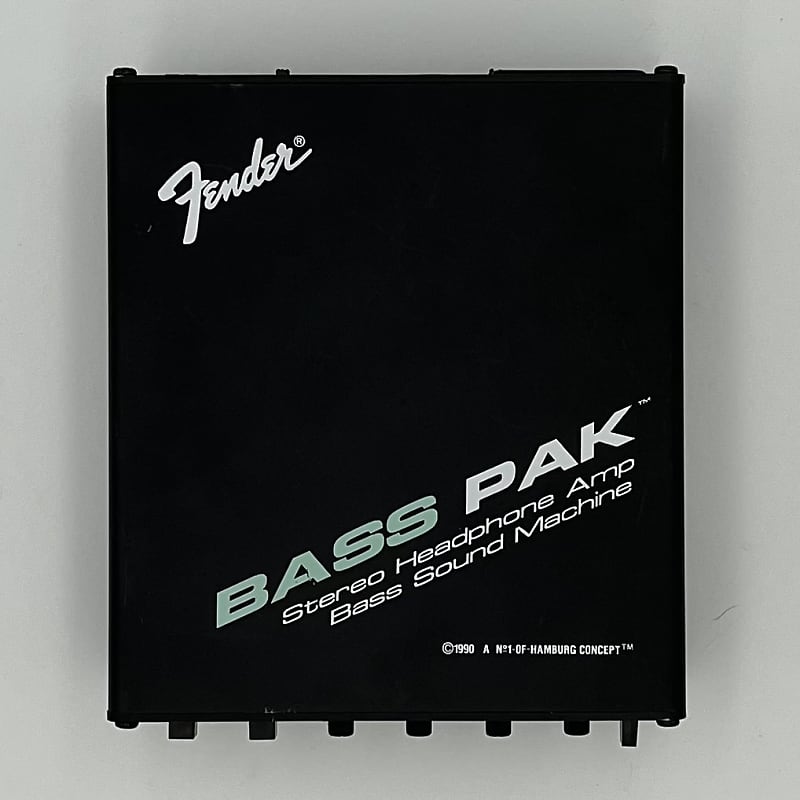1990s Fender Bass Pak Stereo Headphone Amp! | Reverb