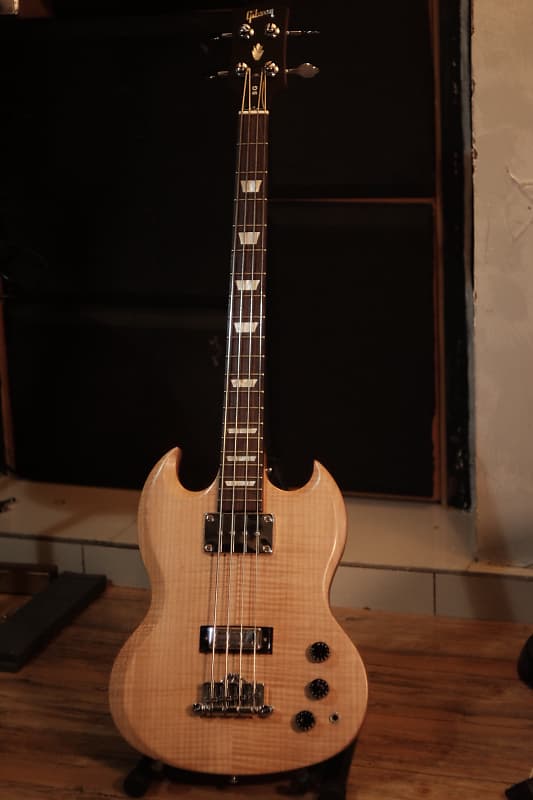 Gibson SG Supreme Bass 2007 3A Flamed Maple Top | Reverb