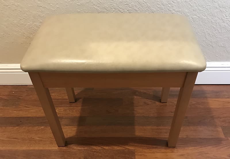 Yamaha DGX-500 Beige and Maple Piano Bench Vinyl | Reverb Australia