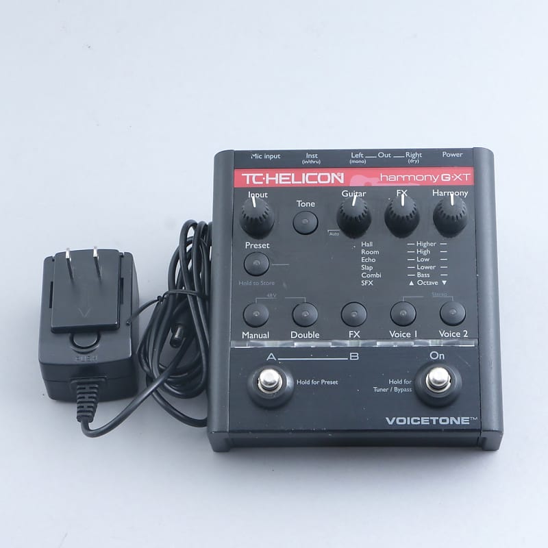 TC Helicon Voicetone Harmony G-XT Vocal Effects Pedal P-24205 | Reverb