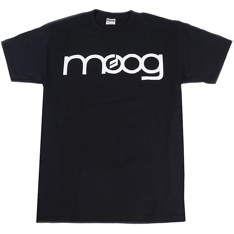 Moog Classic Logo T-Shirt, Black, Extra Extra Large (XXL) | Reverb