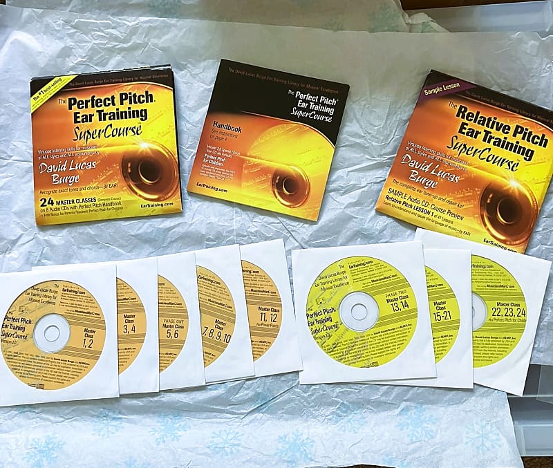 David Lucas Burge Perfect Pitch Training Course - Free | Reverb