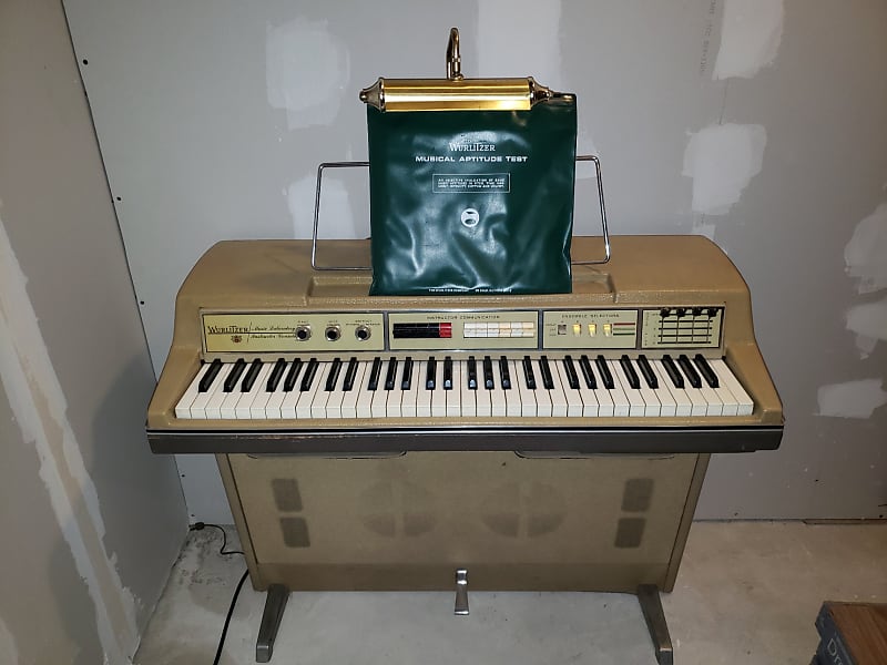 Wurlitzer 207a Instructor Console 60s Tan | Reverb