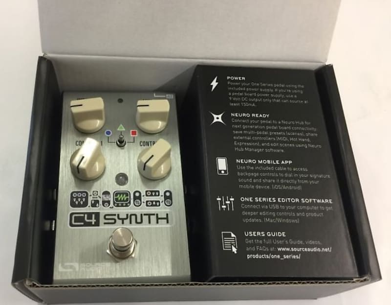 Source Audio One Series C4 Synth Pedal w/ Original box & | Reverb
