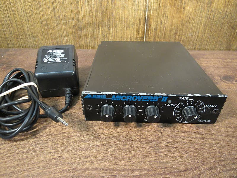 Alesis Microverb II Reverb With Original Power Supply | Reverb