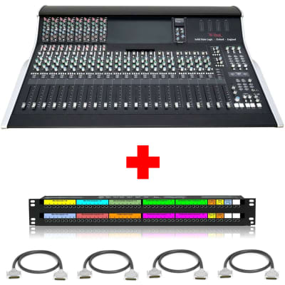 SSL XL-Desk | 24x8x2 Mixing Console (Half Loaded) with | Reverb