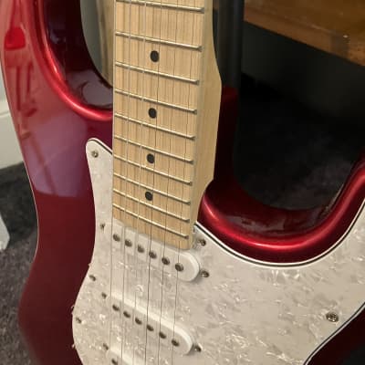 Sawtooth Strat 2020s - Red gloss | Reverb