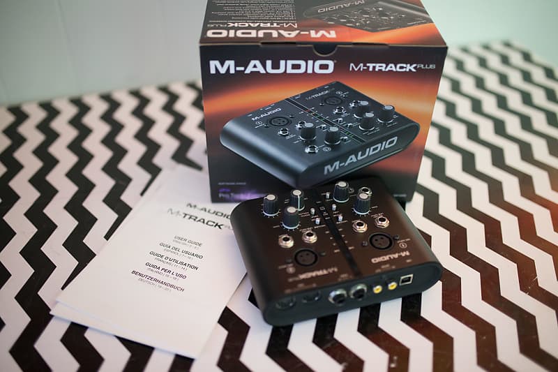 M-Audio M-Track Plus USB Audio Interface | Reverb