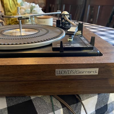 Lloyds Garrard 630S Turntable 1970s Wood Laminate | Reverb