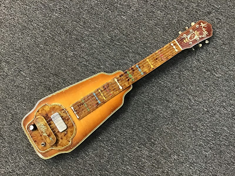 Kay K-159 Deluxe Lap Steel Electric Guitar | Reverb UK
